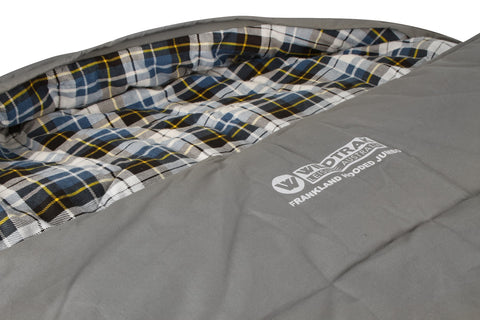 Frankland Hooded Jumbo Sleeping Bag 230x90cm -2 / -7c